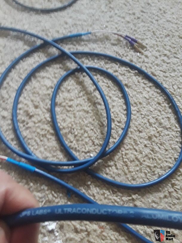 JPS Labs Ultra Conductor 2 - 8 Foot Speaker Cables With Bananas Photo ...