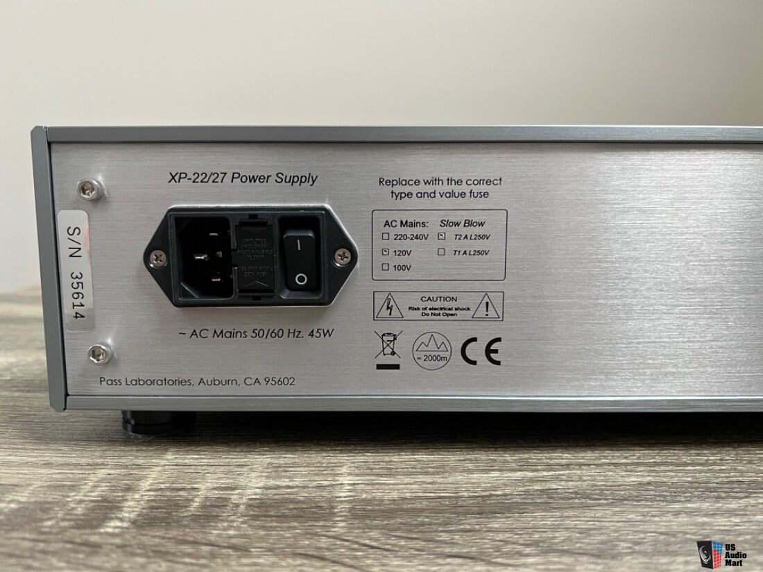 Pass Labs XP-22 Preamplifier with bonus cable Photo #3981916 - US Audio ...