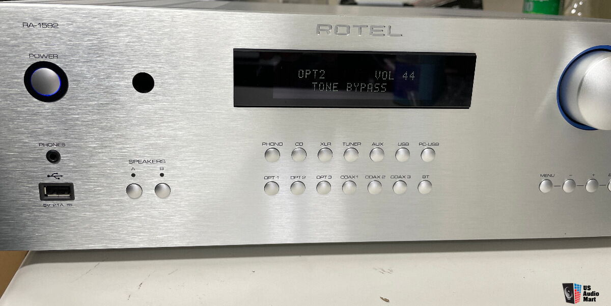 Rotel RA-1592 Integrated Amp in Silver Photo #3982898 - Aussie Audio Mart