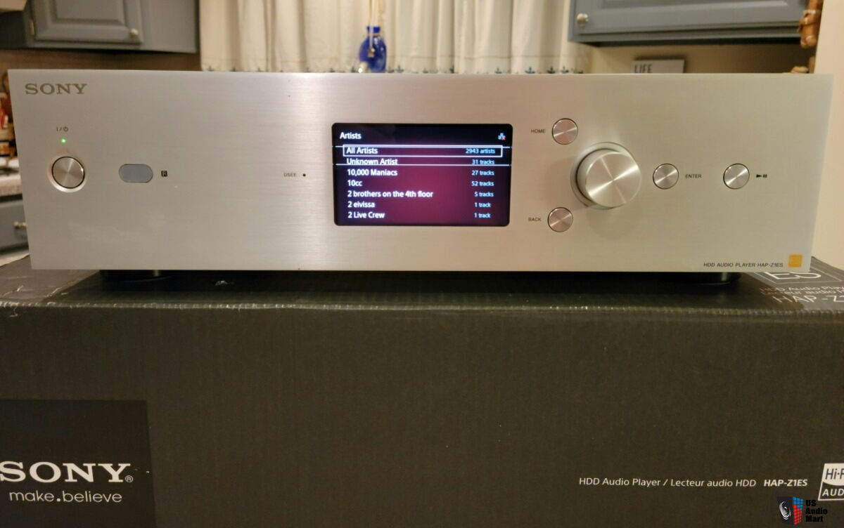 Sony HAP-Z1es netwok streamer with internal and external hard drive For ...