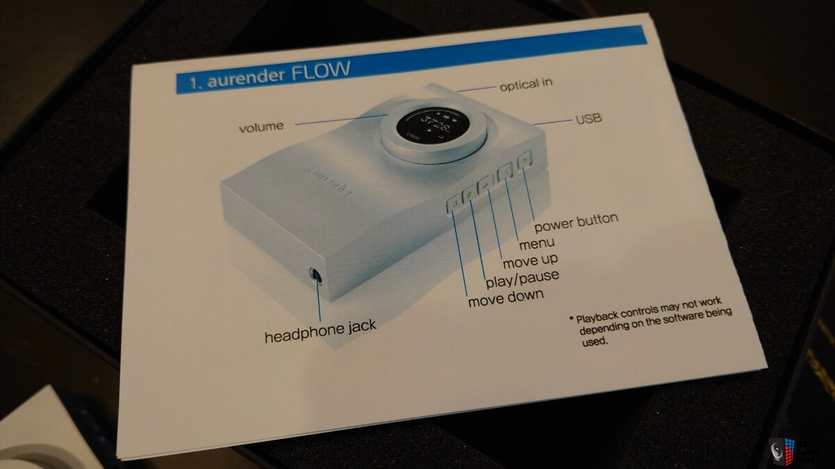 Aurender Flow V1000 DAC And Headphone Amp Photo #3984881 - US Audio Mart