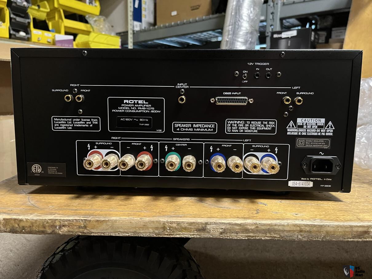 Rotel RMB-1075 5 channel amplifier Photo #3985102 - UK Audio Mart