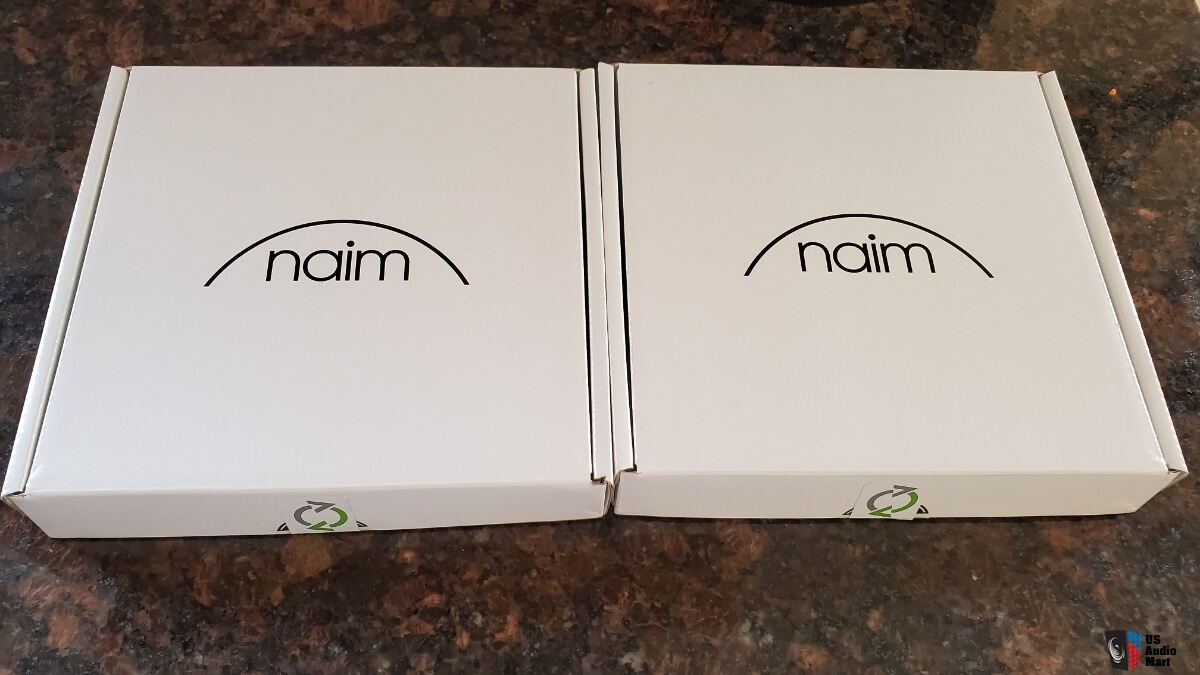Naim Audio 4 and 5 Pin SNAIC's/ Pair. 1.25 meter, For connecting a Naim ...