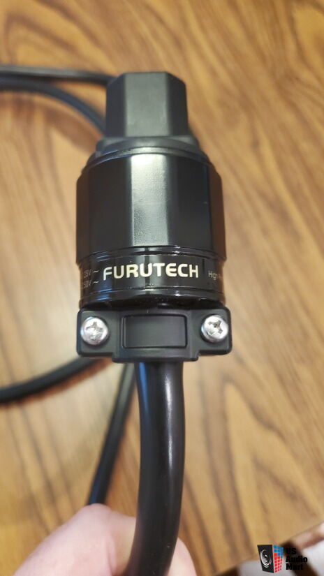 AV Options TibiaPlus12 Deep-Cryo power cable w/ upgraded Furutech F1-11 ...