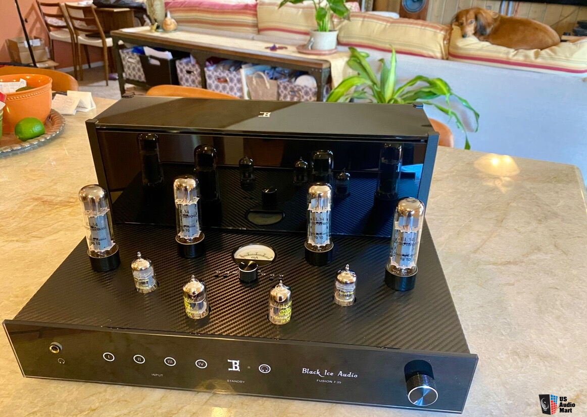 Black Ice Audio Fusion F35 Remote Controlled Integrated Tube Amplifier ...