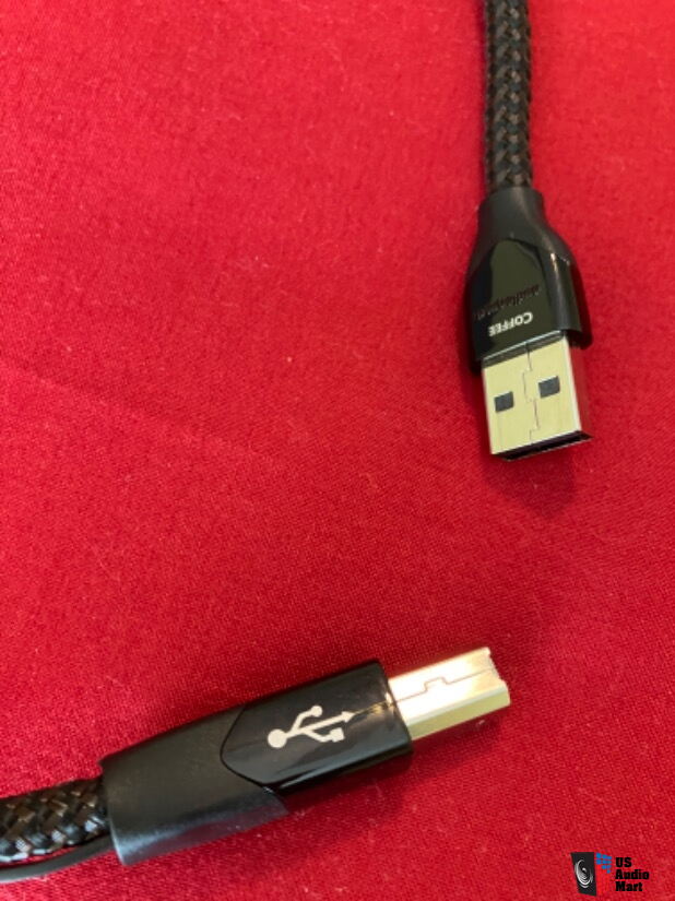 AudioQuest Coffee USB A to B A-B Cable 0.75 m Photo #3986875 - US Audio ...