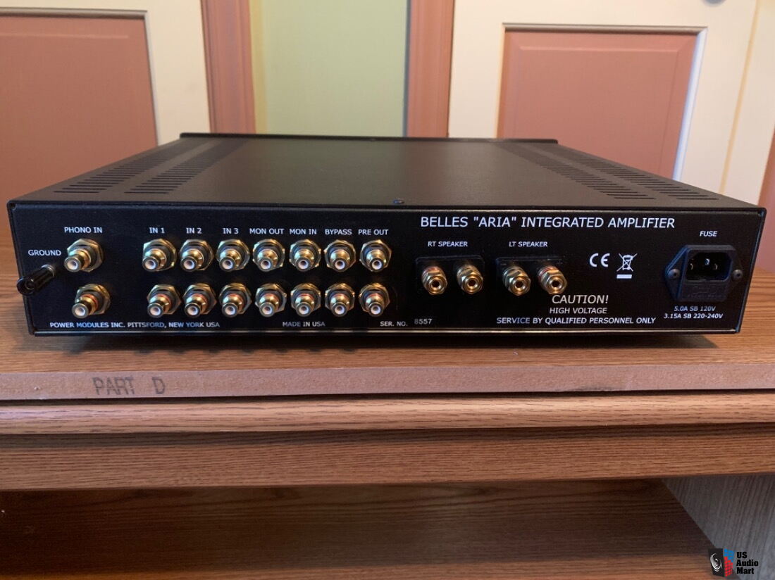 Belles ARIA STEREO Integrated Amplifier Photo #3987248 - US Audio Mart