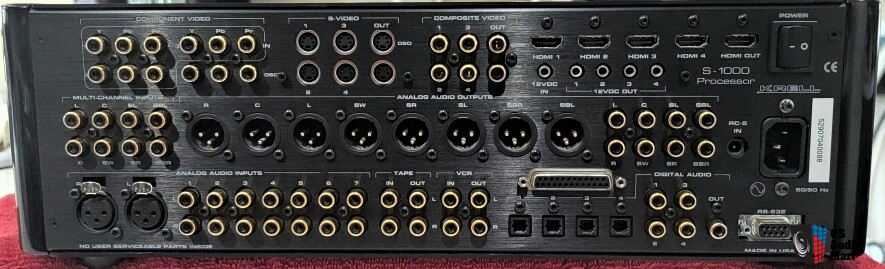 Krell S-1000 Preamp Processor Great for 5.1, 7.1 or 2 ch set-ups! Photo ...