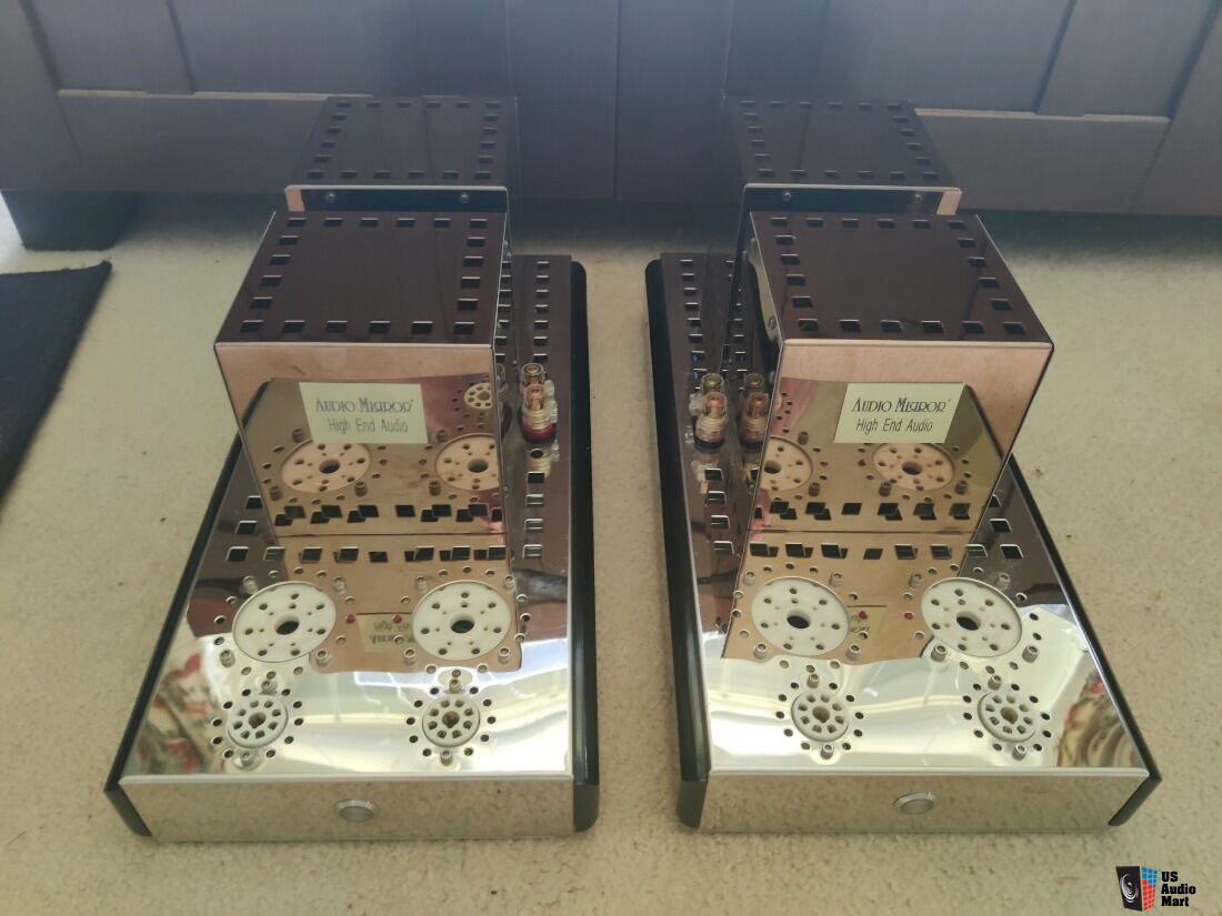 Audio Mirror Reflections Monoblock Amplifiers 42 WPC of SET Goodness ...