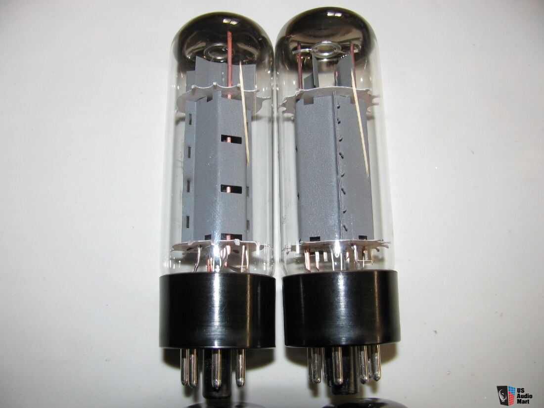 Matched Quad of Mullard Reissue EL34 power tubes, cryogenically treated ...