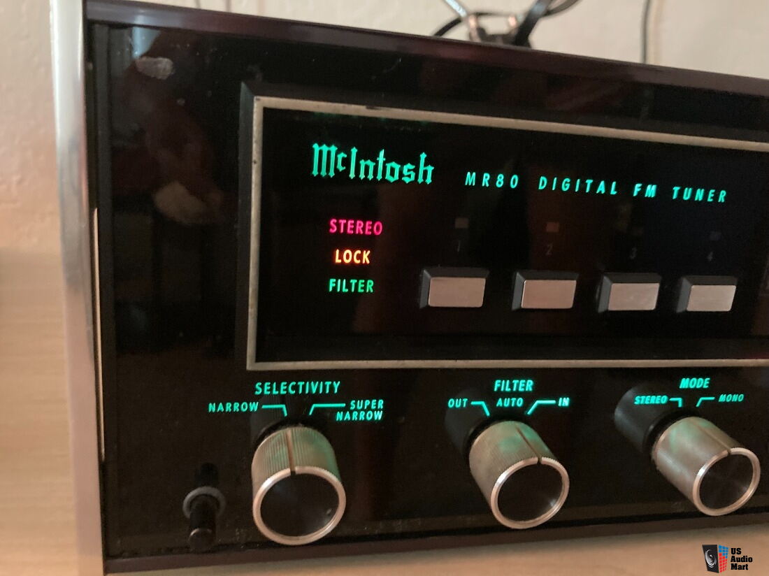 McIntosh MR-80 Tuner Photo #3992222 - US Audio Mart