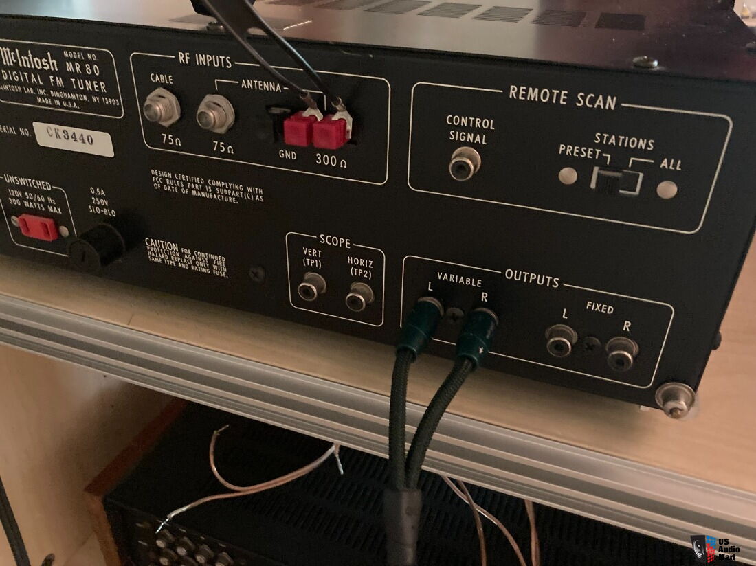 McIntosh MR-80 Tuner Price Drop!!! Photo #3992225 - UK Audio Mart