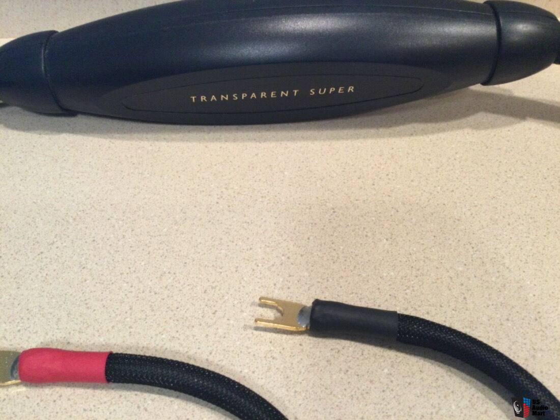 Transparent Super Gen5 Speaker Cables w/ Transparent Premium Bi-Wire ...