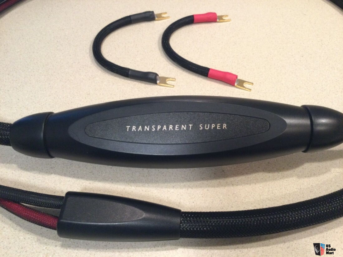 Transparent Super Gen5 Speaker Cables w/ Transparent Premium Bi-Wire ...