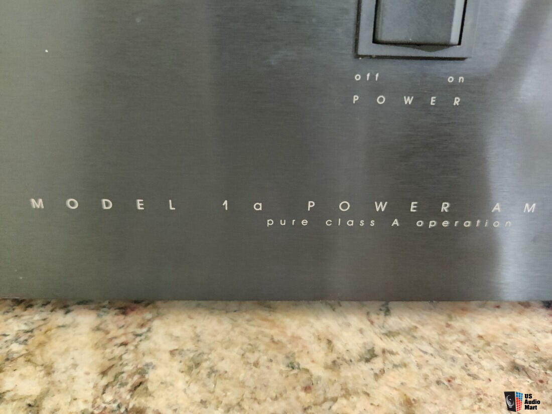 Forte Audio Model 1A Pure CLASS A Amplifier Nelson Pass Design Photo ...