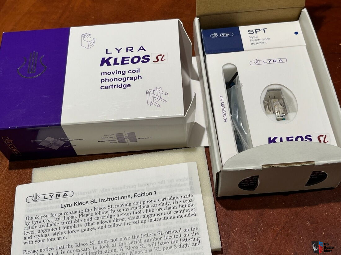 LYRA - Kleos SL Moving Coil Phono Cartridge Low Output 0.25mV Version ...