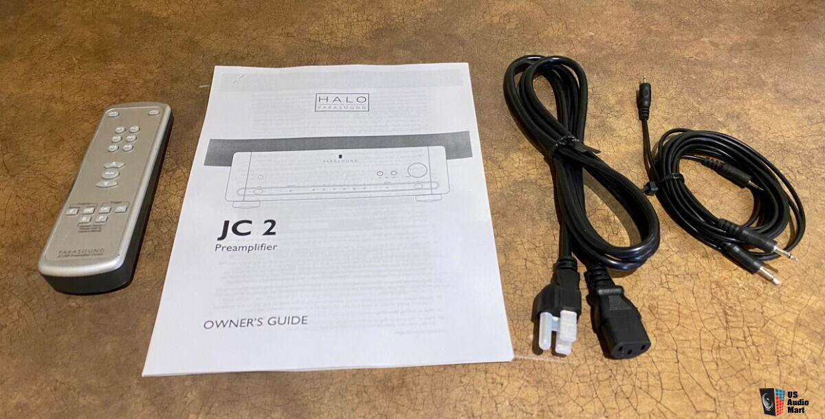 Parasound Halo JC2 Preamp - silver - FREE shipping Photo #3996472 - US ...