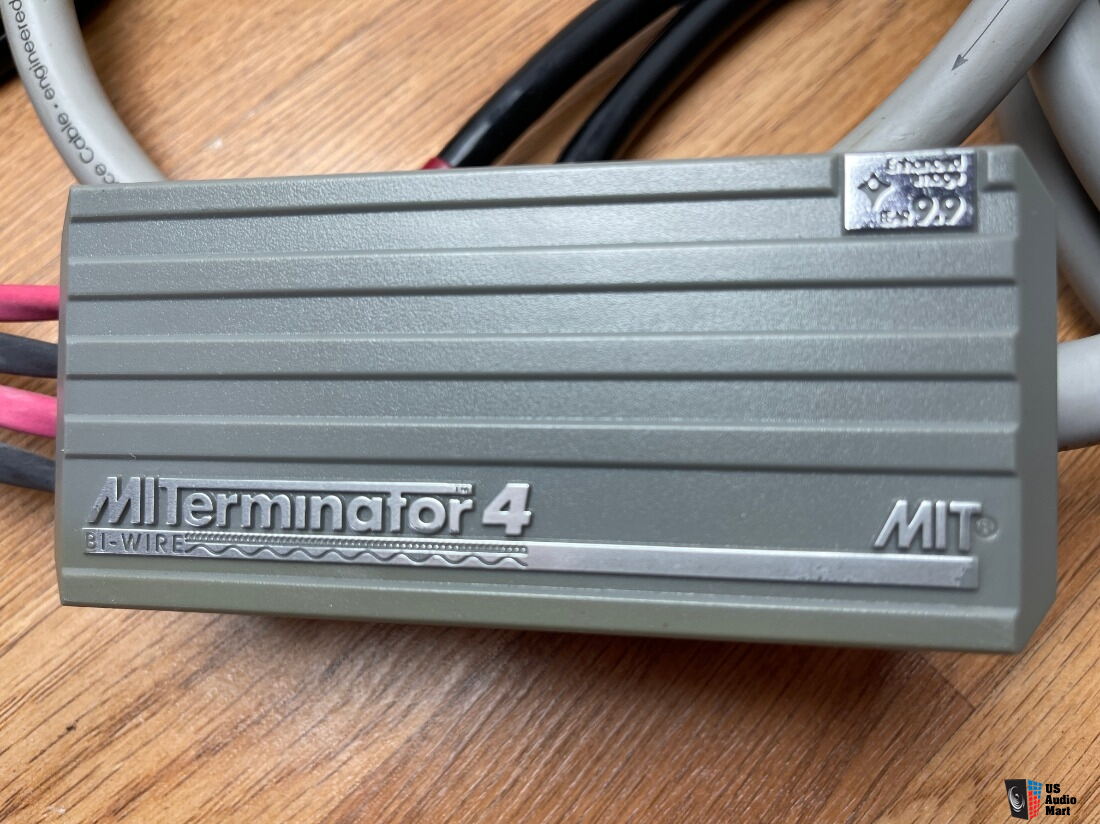 MIT MITerminator 4 (Terminator 4) BiWire Speaker Cables. Two Meter ...