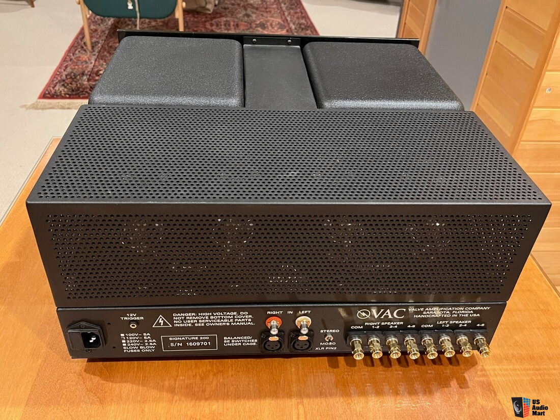 VAC Signature 200 iQ Power Amplifier Photo #3999989 - Canuck Audio Mart
