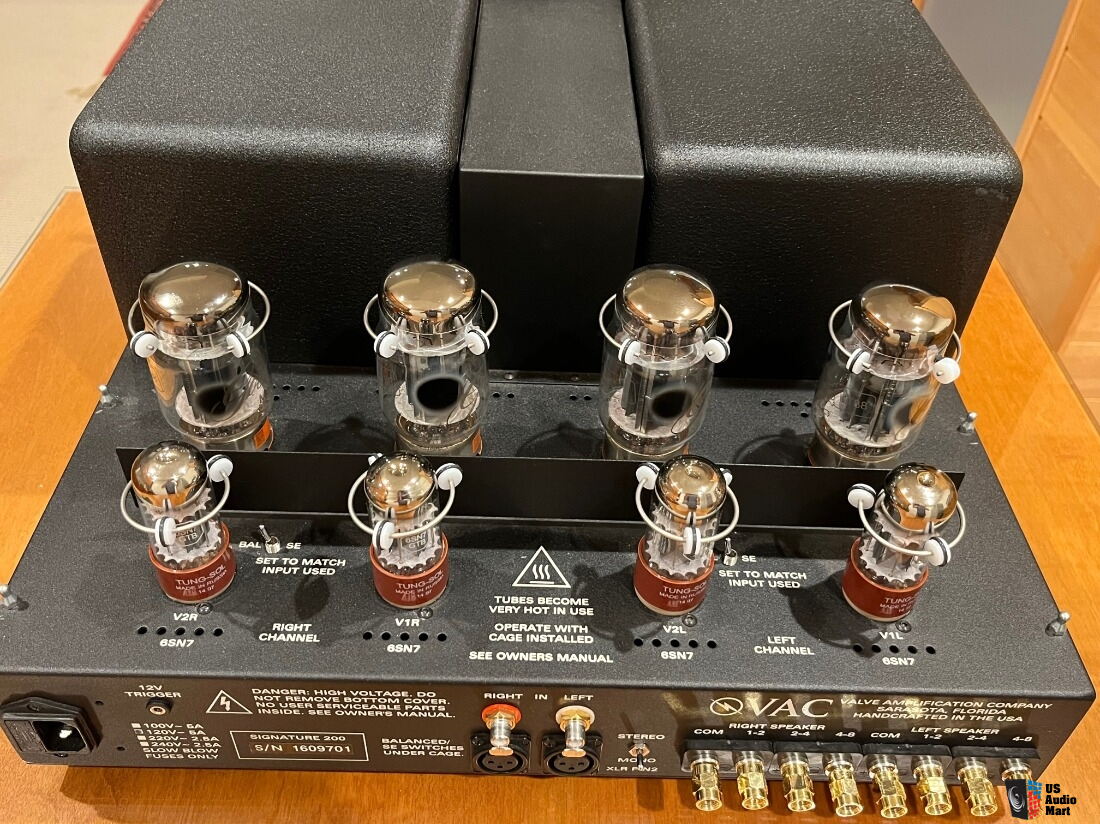 VAC Signature 200 iQ Power Amplifier Photo #3999994 - US Audio Mart