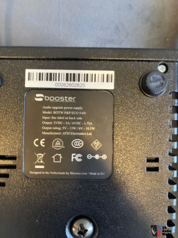 5-6 volt sbooster power supply Photo #4001285 - US Audio Mart