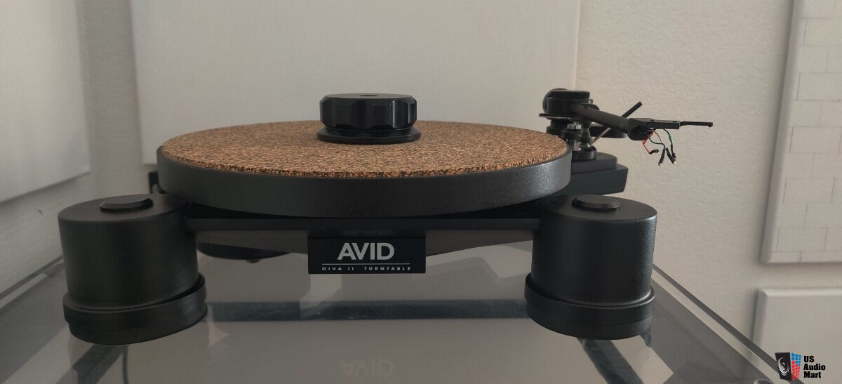 Avid Diva II turntable w/Jelco SA-250ST Photo #4001756 - US Audio Mart