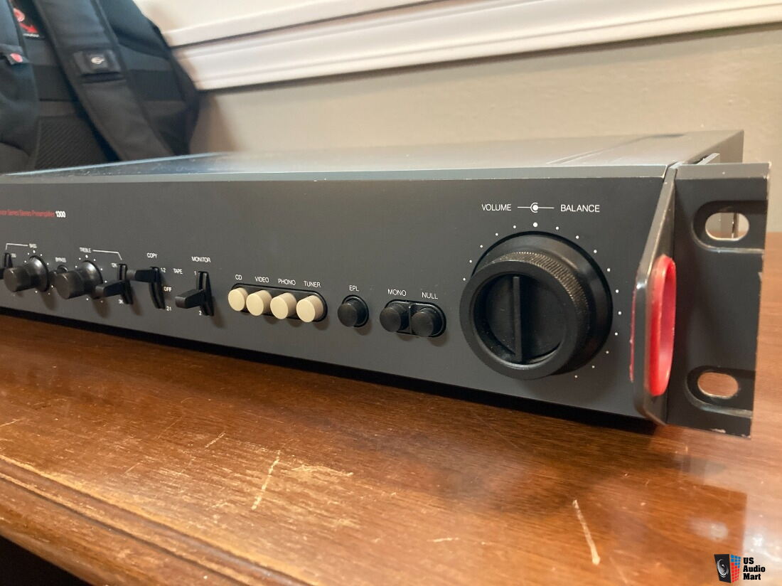 NAD Monitor Series 1300 Preamplifier w/ Rack Handles Photo #4002735 ...