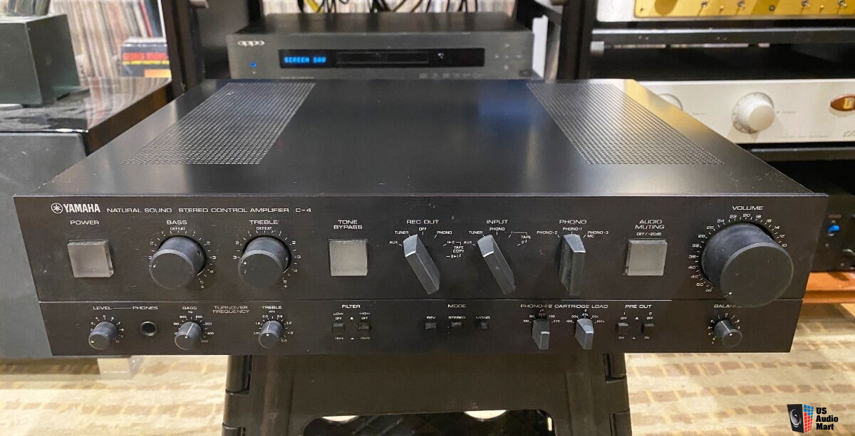 Yamaha C-4 Preamplifier - Serviced Photo #4004629 - US Audio Mart