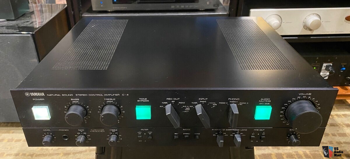 Yamaha C-4 Preamplifier - Serviced Photo #4004632 - US Audio Mart