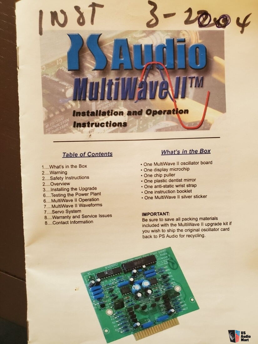 PS Audio P300 Power Plant with MultiWave II Photo #4004875 - US Audio Mart