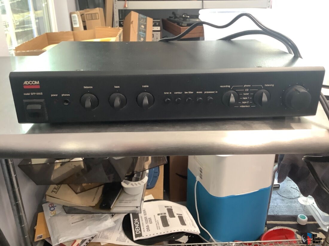 Adcom gfp 555 II Preamp For Sale - US Audio Mart