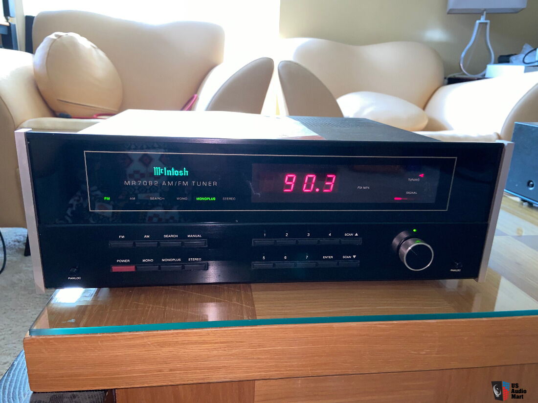 One Owner Mcintosh 7082 AM/FM tuner with manual. Vintage 1980s Photo ...