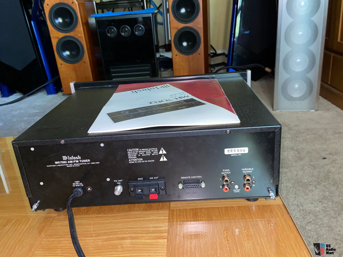 One Owner Mcintosh 7082 AM/FM tuner with manual. Vintage 1980s Photo ...
