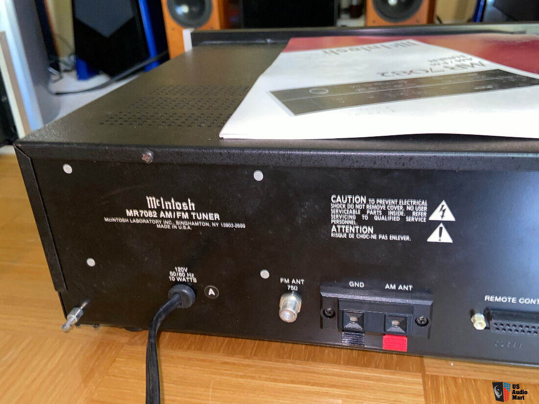 One Owner Mcintosh 7082 AM/FM tuner with manual. Vintage 1980s Photo ...