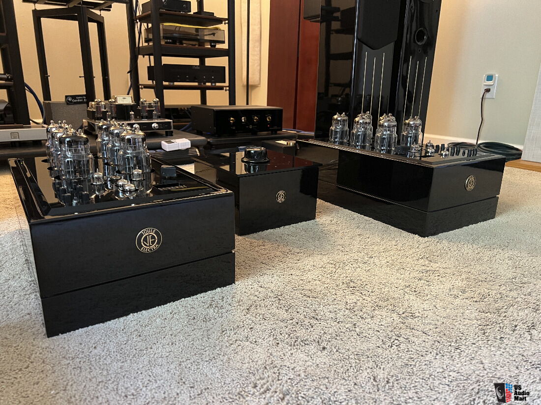 Joule Electra VZN-100MKIII 100W OTL Amps in Musicwood Chassis & Custom ...
