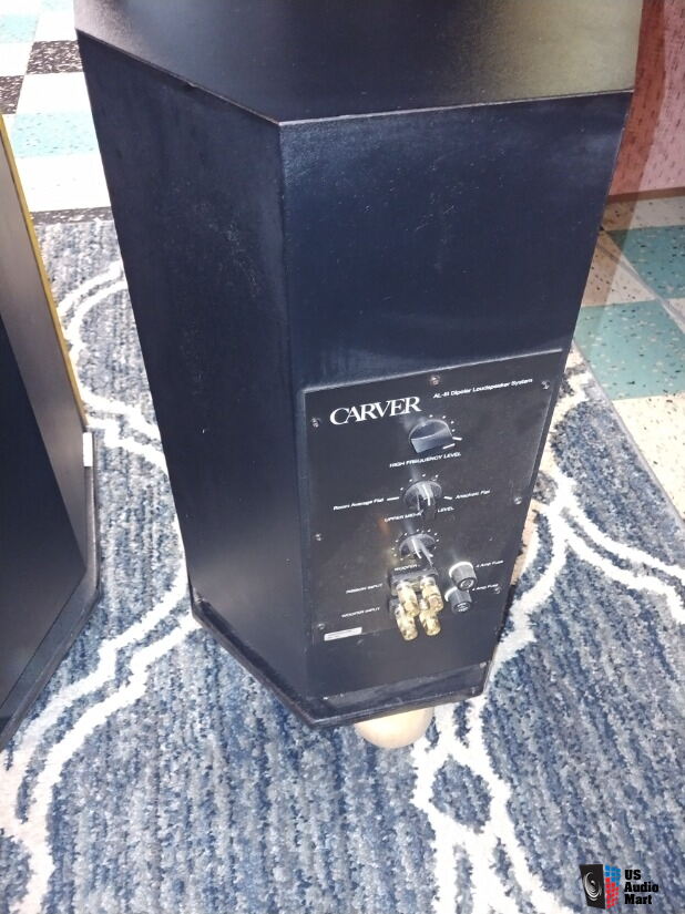 Carver AL III Speakers one of a kind restored and upgraded SOLD TO ...