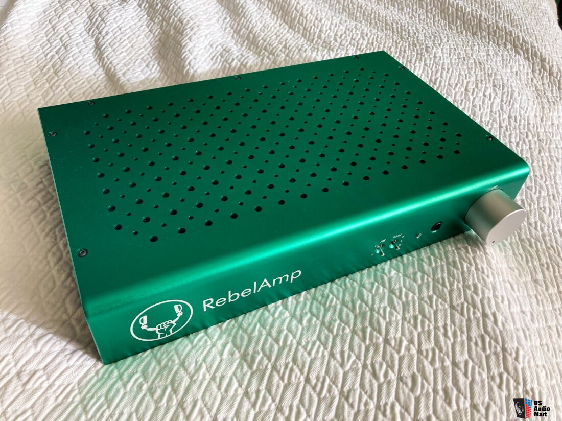 Rebel Audio RebelAmp - Class A headphone amp - 115V Green For Sale - US ...