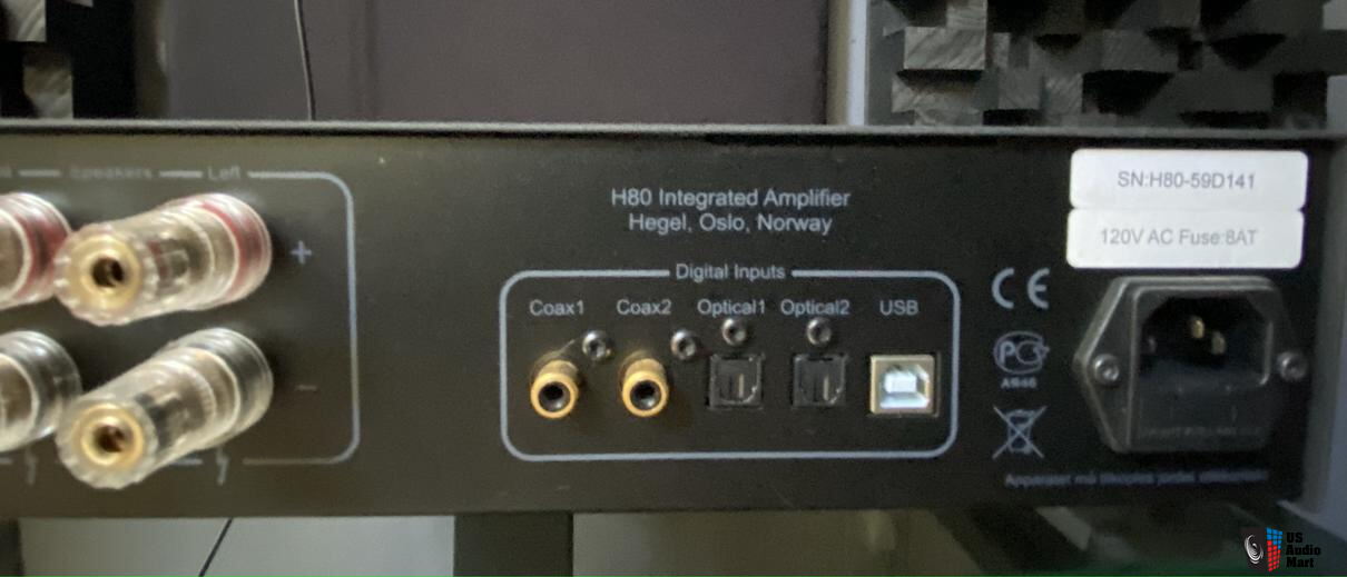 Hegel H80 Integrated Amplifier "Local Pick Up Photo #4008070 - US Audio ...