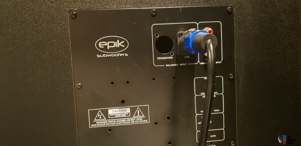 DUAL (2) Epik Empire Subwoofers w/ Behringer iNuke NX3000DSP Photo ...
