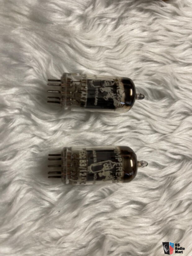 Amperex Bugle Boy 12ax7 ECC 83 Audio Tubes Square Getter Photo #4009599 ...