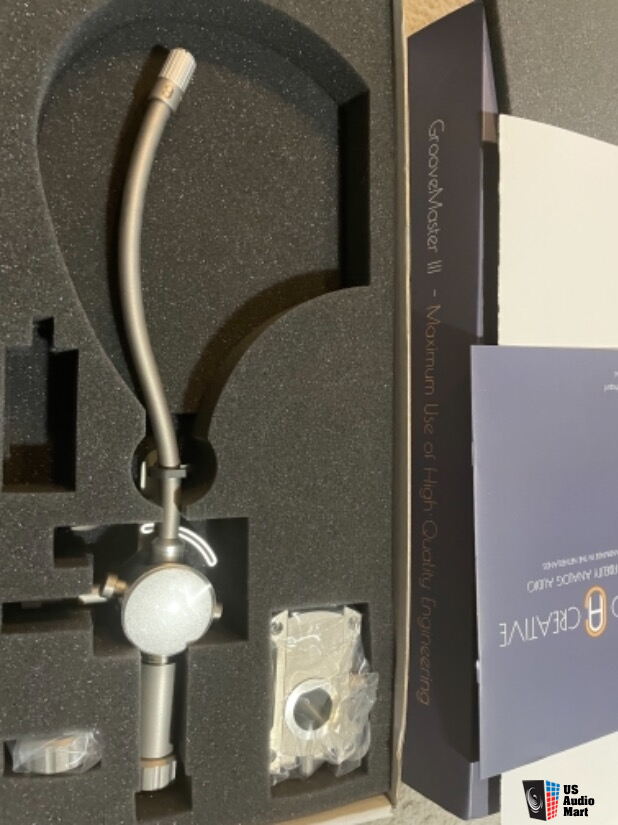Groove Master III 12" S Shape Satin Silver Tonearm Brand New Photo ...