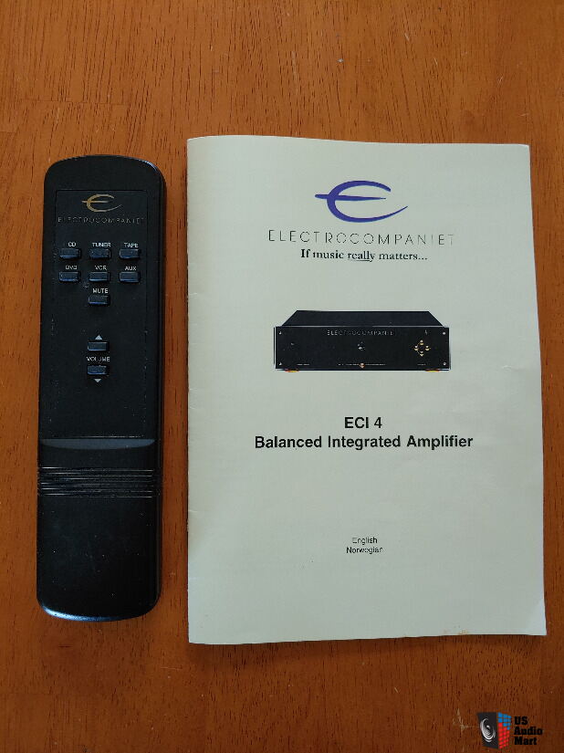 Electrocompaniet ECI-4 Integrated Amplifier Photo #4010115 - US Audio Mart