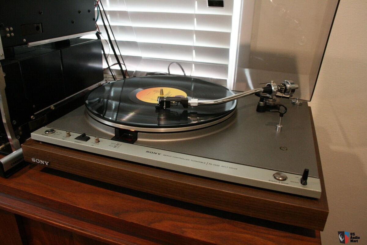 Sony PS-5550 Turntable Shure M91ED Cartridge in Los Angeles Photo ...
