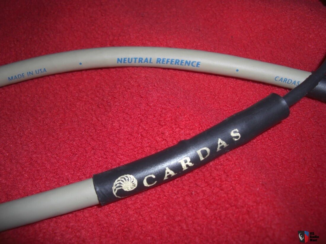 Cardas Audio Neutral Reference Phono Tonearm Cable *1.25 Meters* XLRs ...