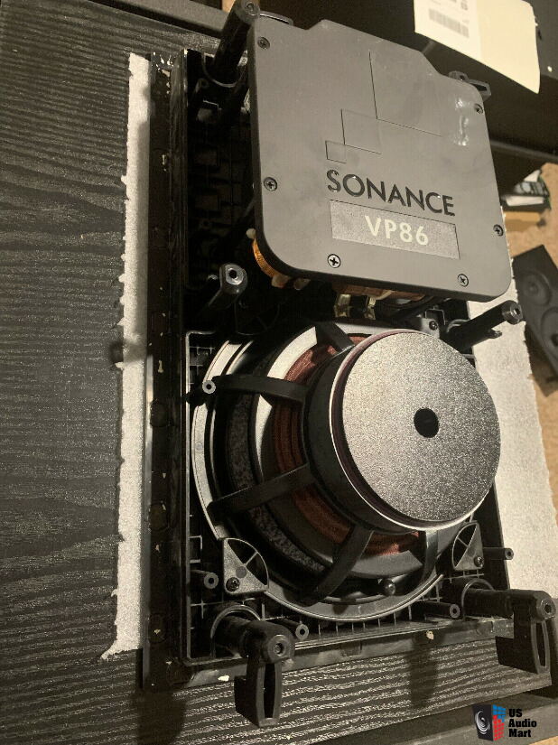 3x Sonance VP86 - Visual Performance 8" 3-Way In-Wall Rectangle Speaker ...