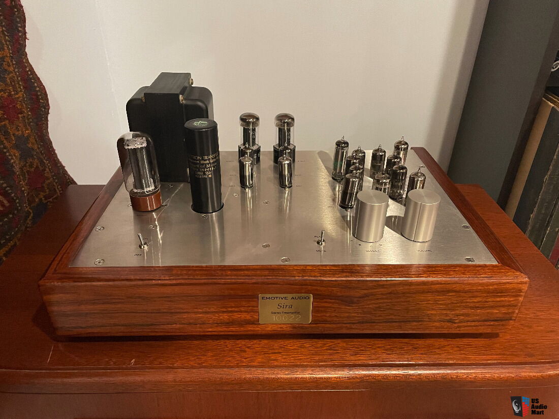 Emotive Audio Sira Tube Line Preamplifier Dealer Ad - UK Audio Mart