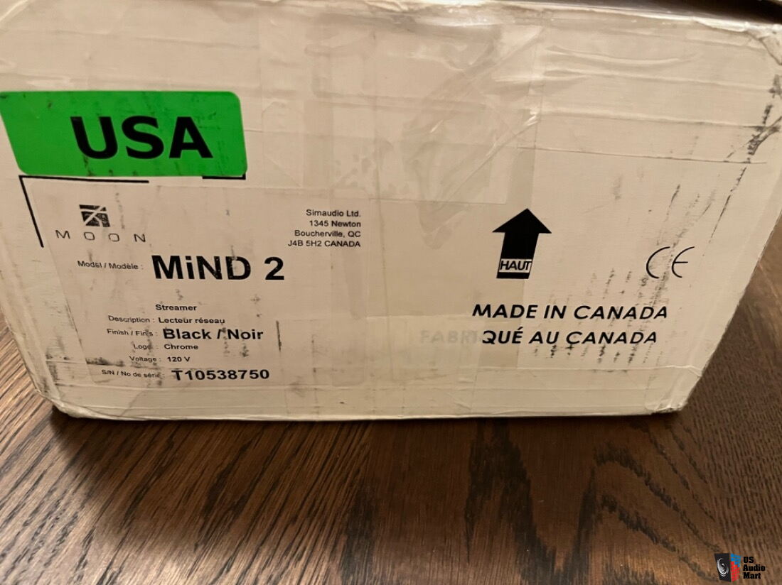 Simaudio Moon Mind 2 Network Player Streamer Roon Ready Endpoint Photo ...