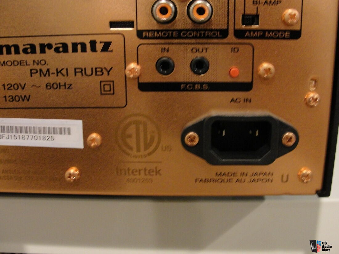 Marantz PM-KI Ruby integrated amp. Flawless Photo #4020007 - US Audio Mart