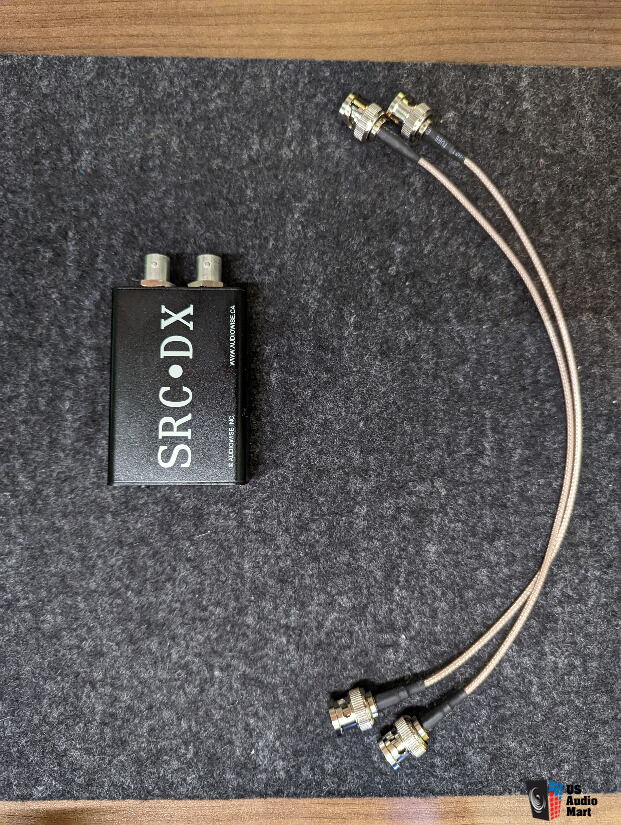 SRC-DX + OPTO-DX + DC BLOCK Full Bundle for Dual BNC/Chord DACs Photo ...