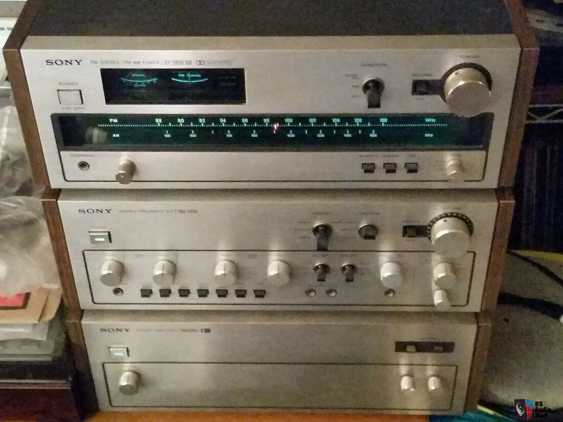 Sony TAE-5450, ST-5950 SD, TAN-5550 Vintage System. Rare. MINT ...